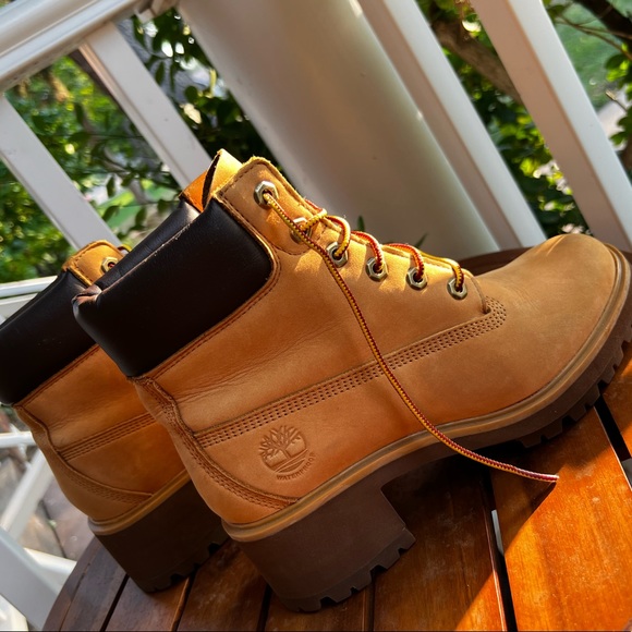 Timberland | Shoes | Timberland Boots With Heel | Poshmark